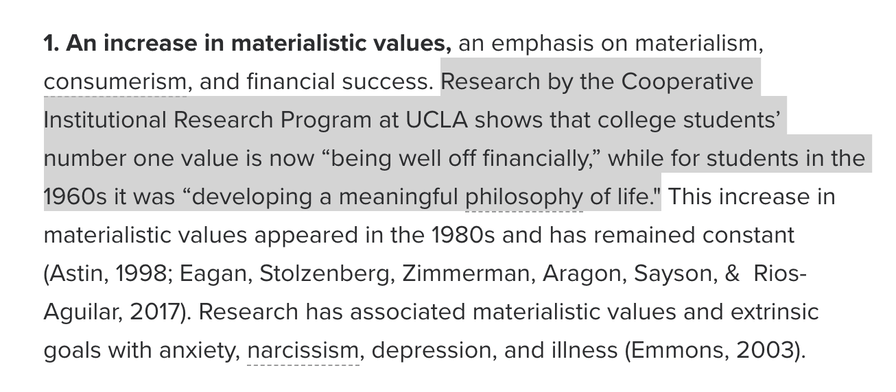 #SundaySentence: College kid psychology - Jackie Mantey