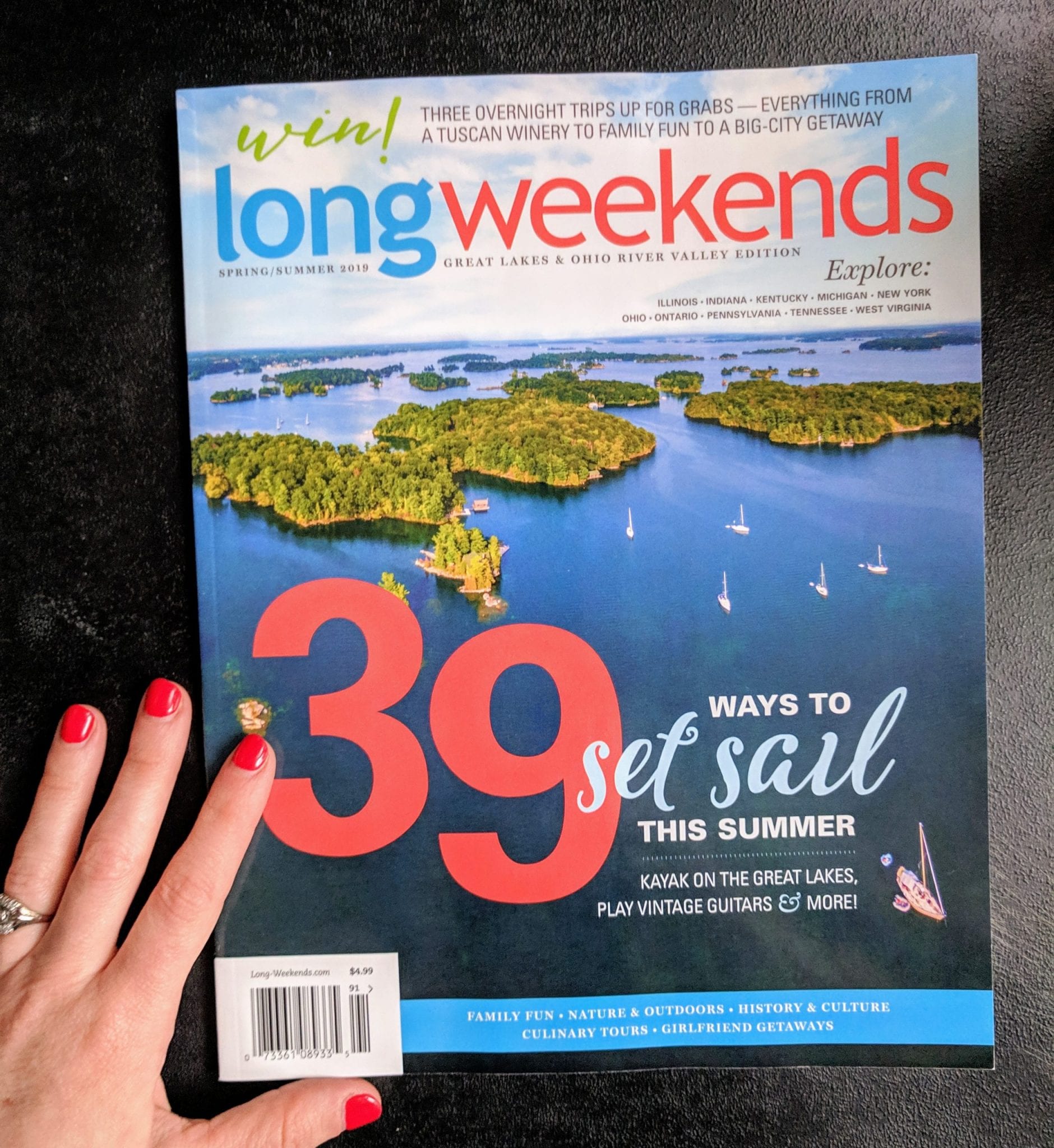 Published: Tiki time in LongWeekends magazine - Jackie Mantey